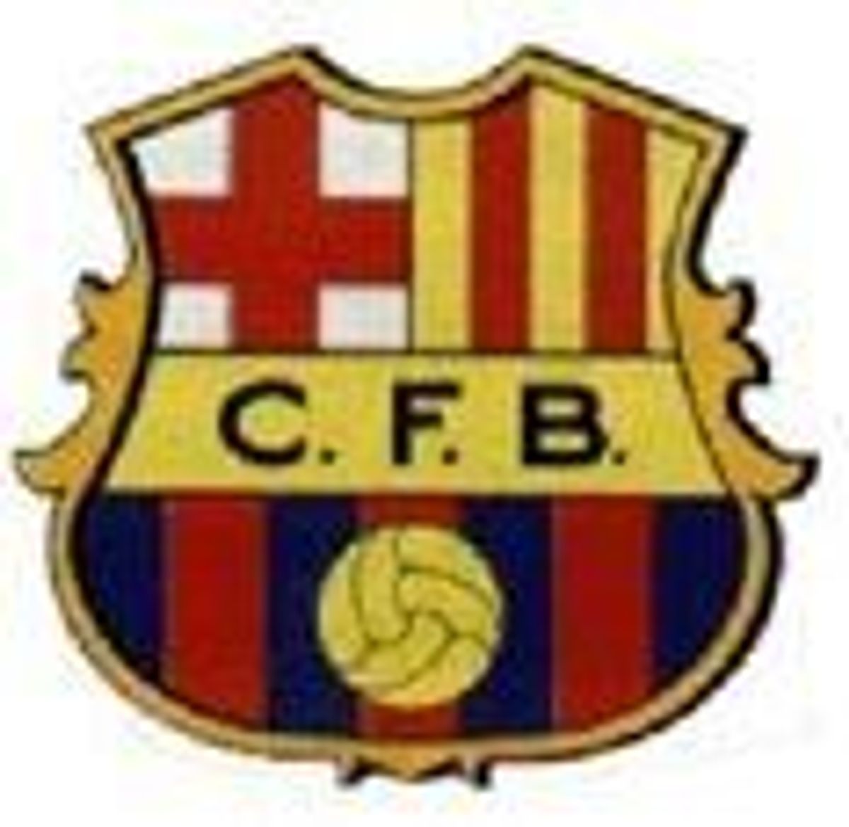 Evolution of Barcelona's crest