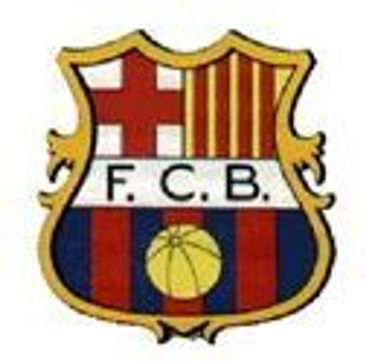 Evolution of Barcelona's crest