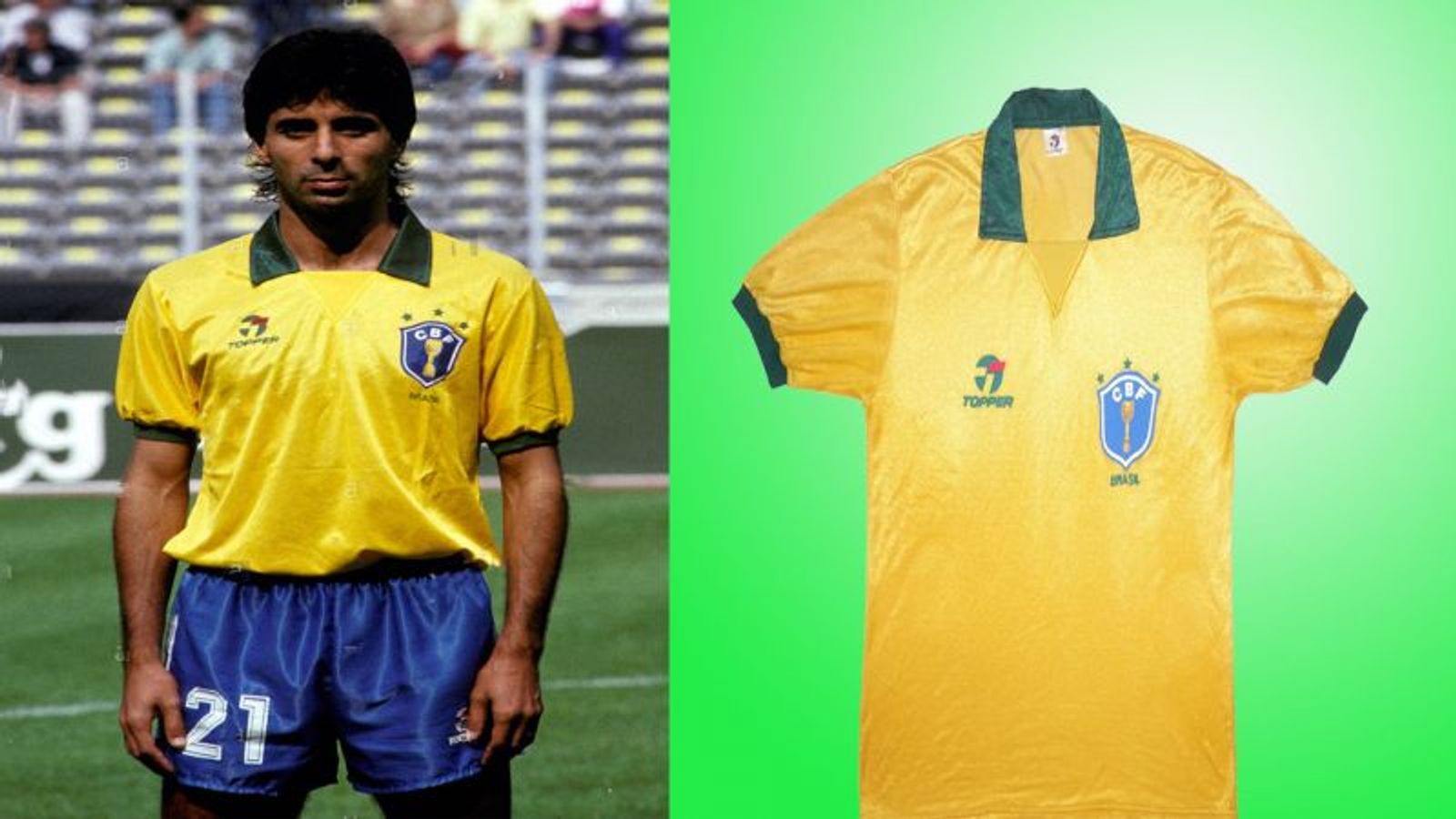 Brazil World Cup Kits History (1930-2018)