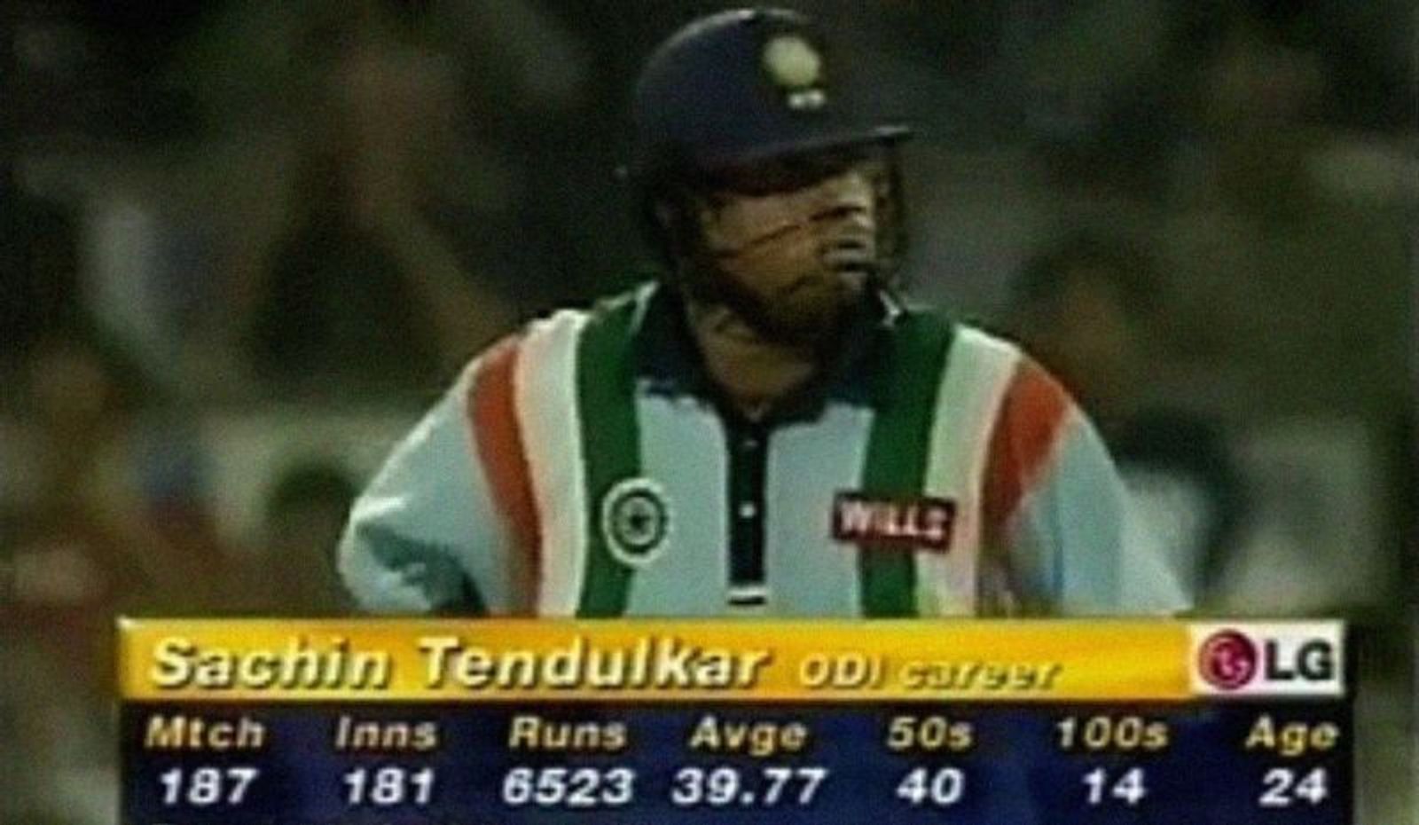 Sachin Tendulkar: The irresistible force of Desert Storm