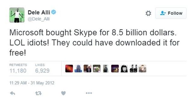 10 most hilarious tweets by footballers ever