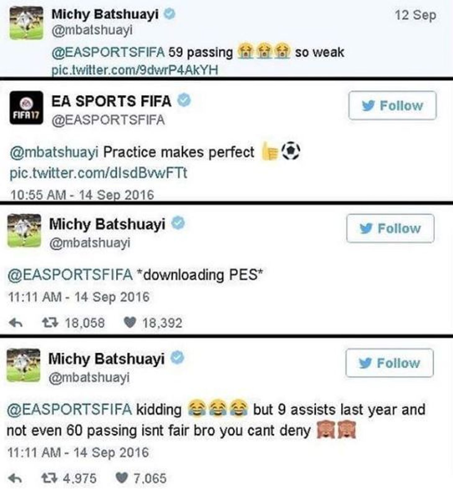 10 most hilarious tweets by footballers ever