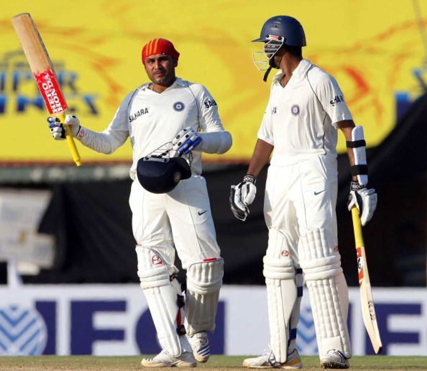 3 highest Test scores of Virender Sehwag's career