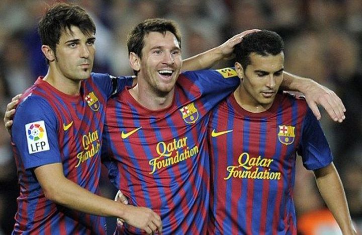 Top 5 Barcelona forward trios since 2004