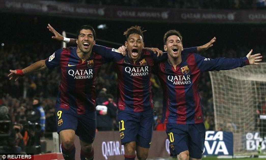 The top 5 attacking trios in the history of football