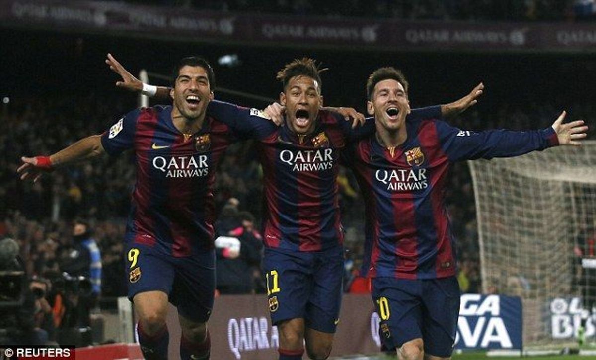 The top 5 attacking trios in the history of football
