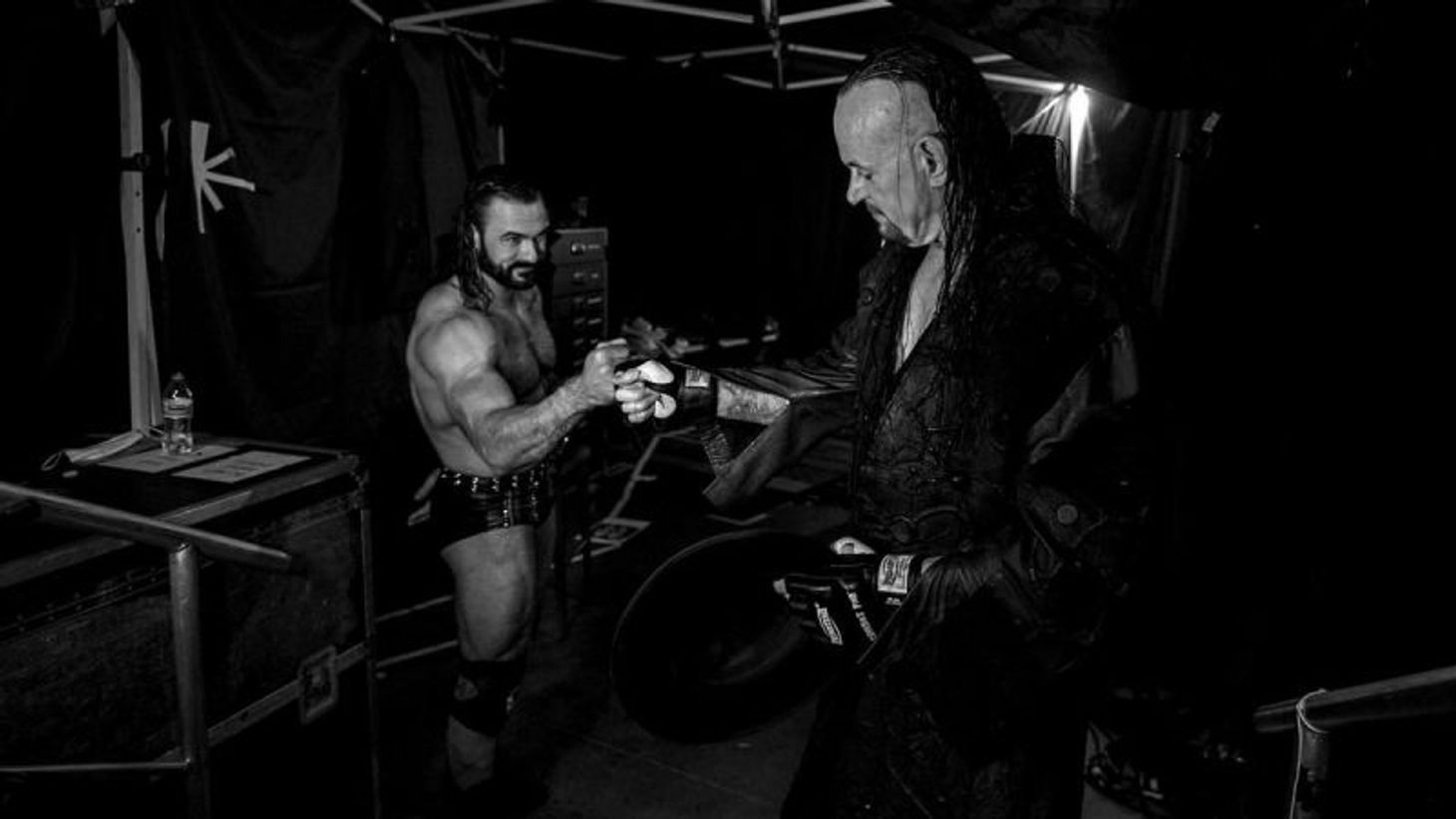 10 Behind the scene photos from The Undertaker's Final Farewell you ...