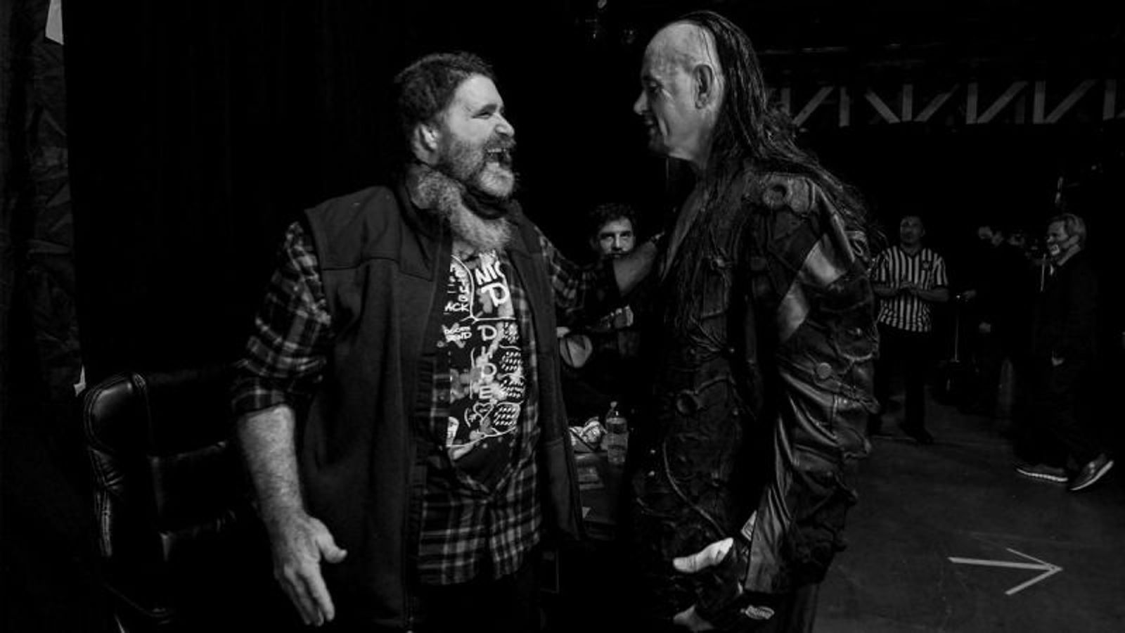 10 Behind the scene photos from The Undertaker's Final Farewell you ...