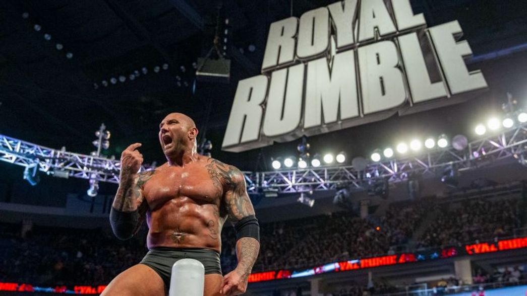 The Rock and Batista are shocked they did not win "World's Sexiest Bald ...
