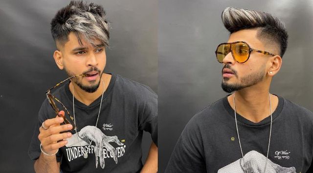[In pictures] Shreyas Iyer unveils new hairstyle with grey highlights