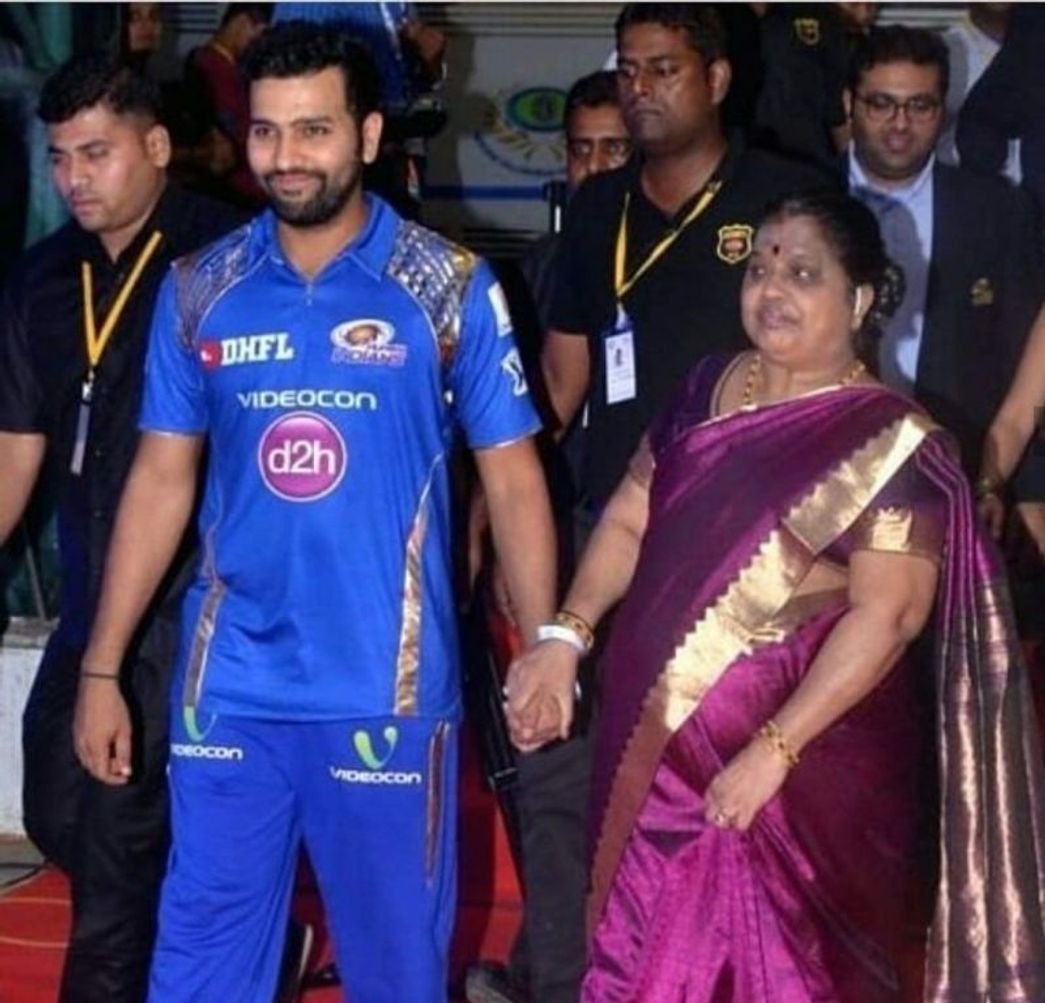 Who is Rohit Sharma's Mother, Purnima Sharma?