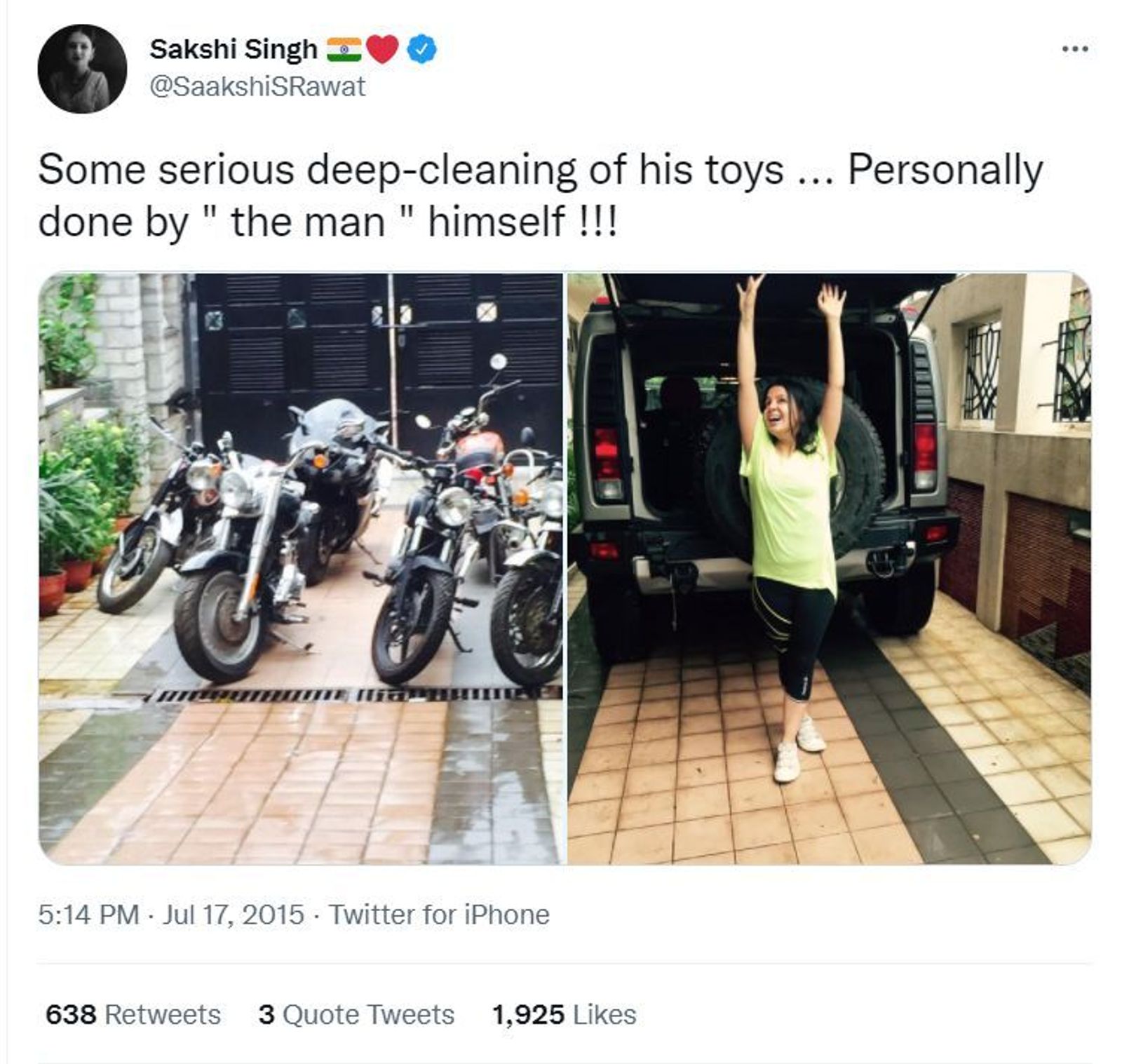 MS Dhoni Bikes Collection & Price List