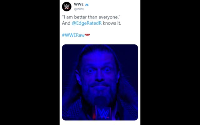 WWE Twitter uses Edge's promo to troll AEW and MJF in a hilarious ...