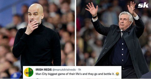 "Biggest bottle job in football history" - Fans rip into Manchester ...