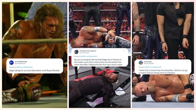 Wrestling world furious over Edge attacked by the Judgment Day at the ...