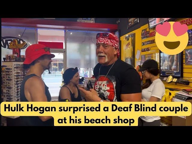 Watch: Hulk Hogan wins the internet with a heartfelt surprise for a ...
