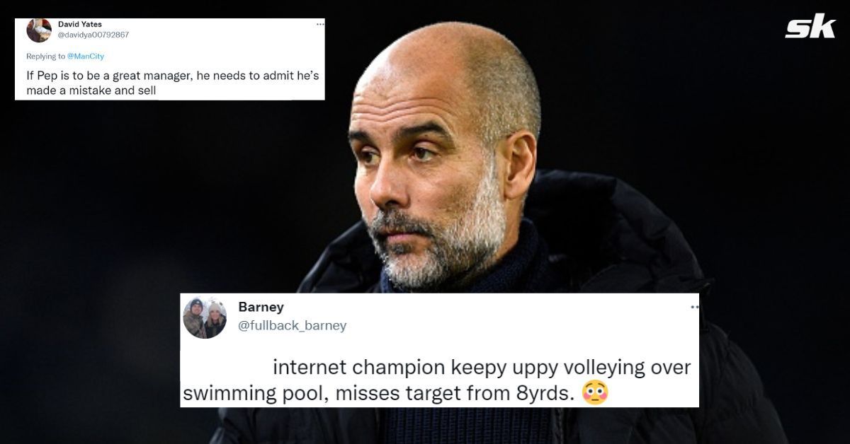 "Pep needs to admit he's made a mistake", "Abysmal" - Twitter reacts as ...