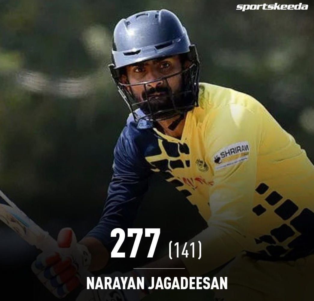 3 reasons why RCB should go for Narayan Jagadeesan at the IPL Auction 2023