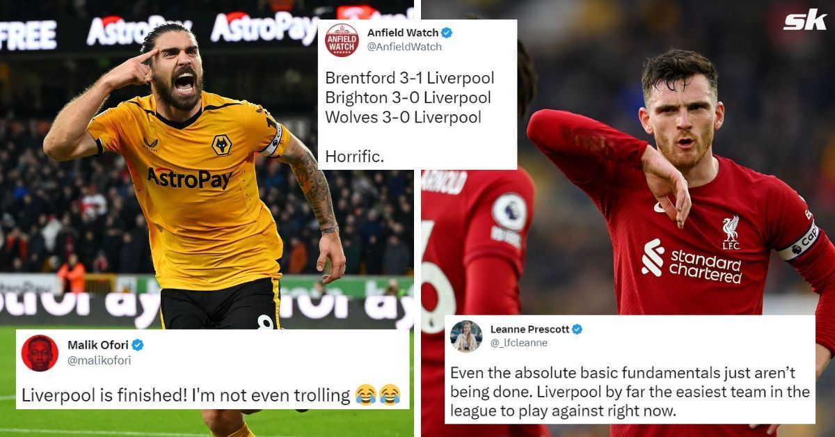 "Easiest team in the league to play against", "Utter disaster ...