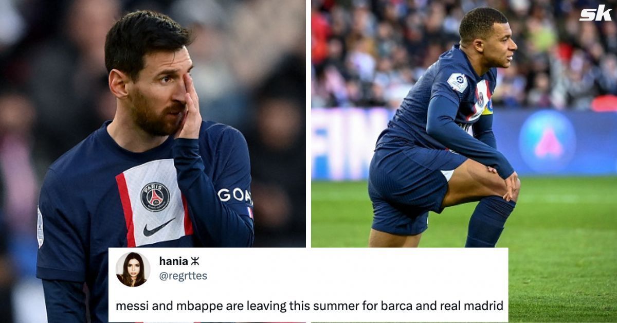 "Messi and Mbappe are leaving this summer," "Kardashian curse is crazy ...