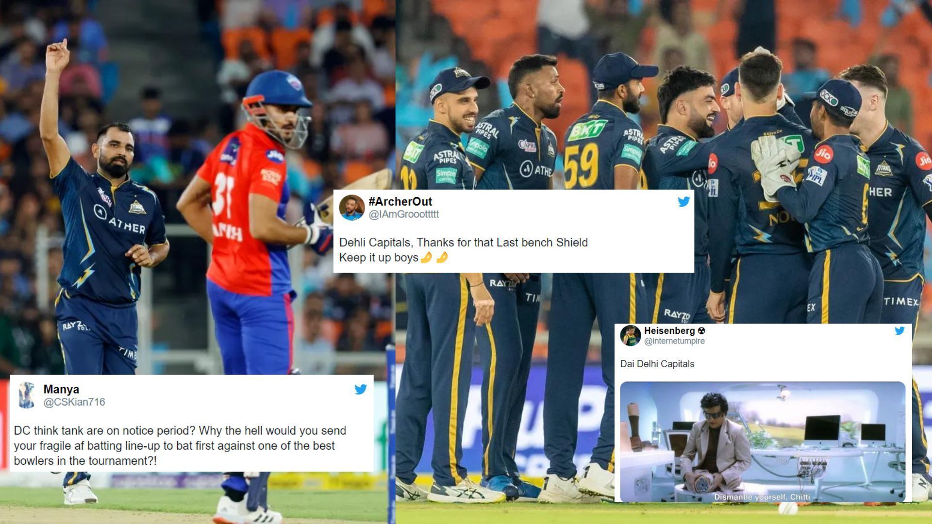 "DC determined to win the wooden spoon this year"- Fans troll Delhi ...