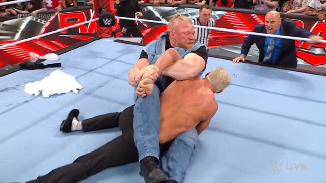 Brock Lesnar's RAW attack could lead to former WWE Superstar returning ...