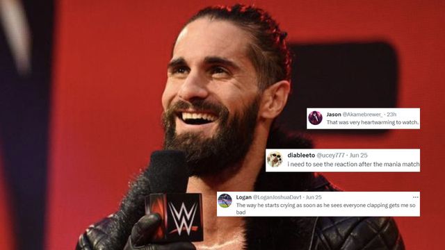 "Seeing him crying tears of joy" - WWE fans comment on RAW Superstar's ...
