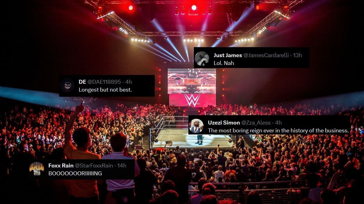 WWE fans believe longest reigning champion had "the most boring reign ever"