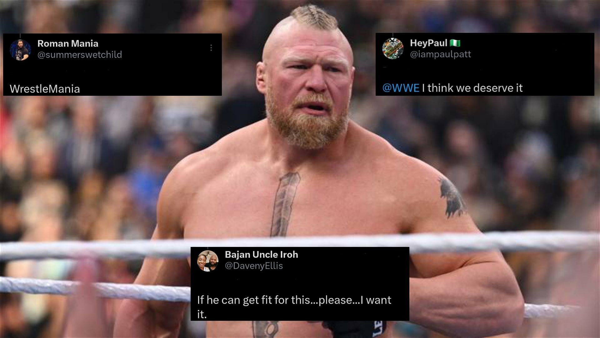 "WrestleMania"- Fans want megastar to make WWE return after four years ...