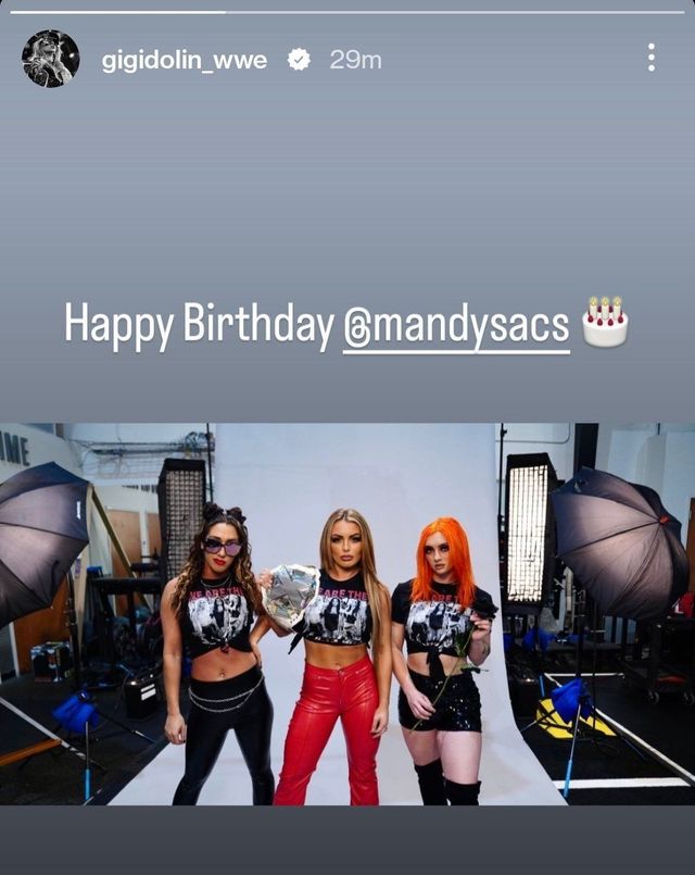 Popular WWE Superstar sends a message to Mandy Rose on her birthday