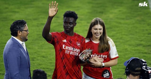WATCH: Arsenal superstar Bukayo Saka wins hearts with incredible ...