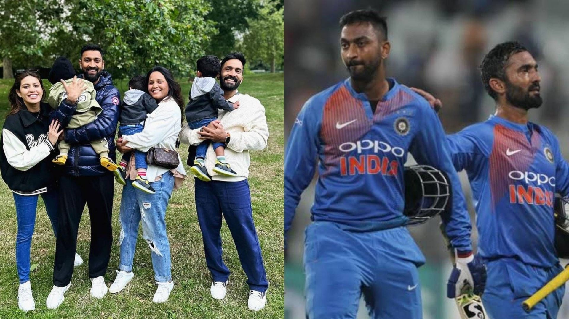 "Only place you get to meet your friends" - Dinesh Karthik's family ...