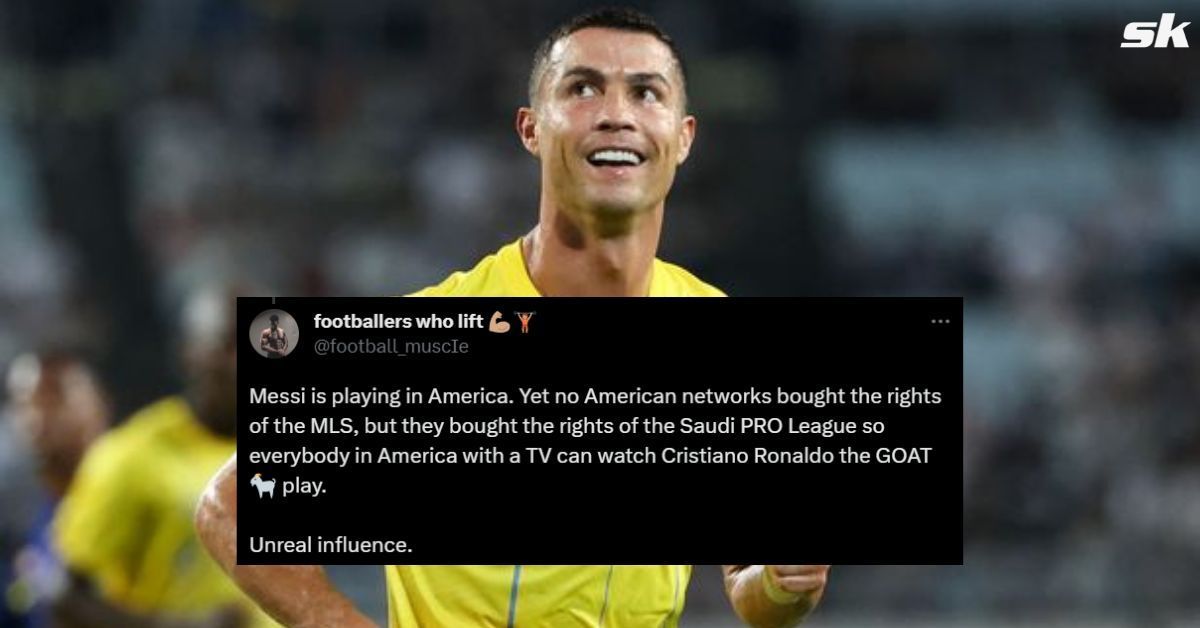 "Ronaldo pull is insane," "Unreal influence" - Fans react as US media ...