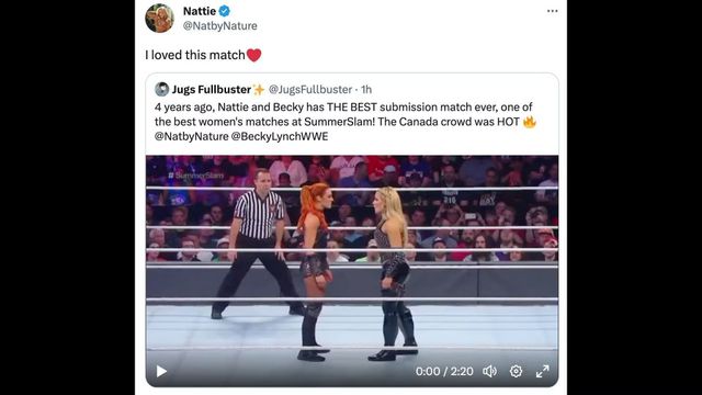 Natalya: WWE दिग्गज ने 4 साल पहले The Man के साथ हुए धमाकेदार मैच को ...