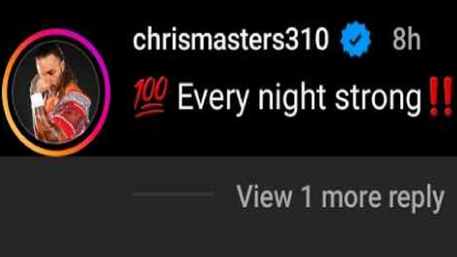 Chris Masters sends a three-word message to Rhea Ripley