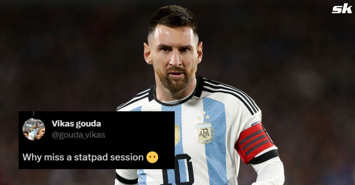 "Why miss a statpad session", "Why did he travel" - Argentina fans ...