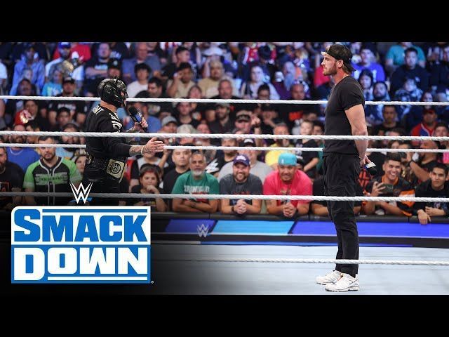 Samantha Irvin reacts to coming face-to-face with Logan Paul for the ...