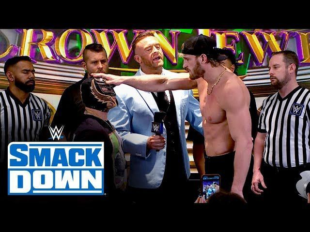 When did WWE film segment with Logan Paul? Appeared to mock real-life fight