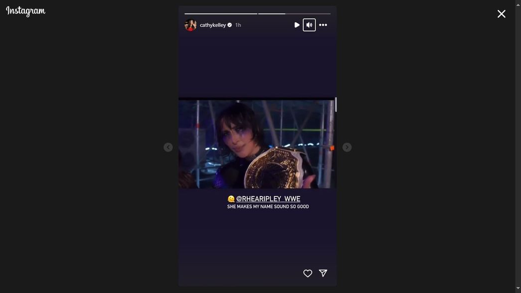 WWE star shares thirsty message about Rhea Ripley following her win at ...