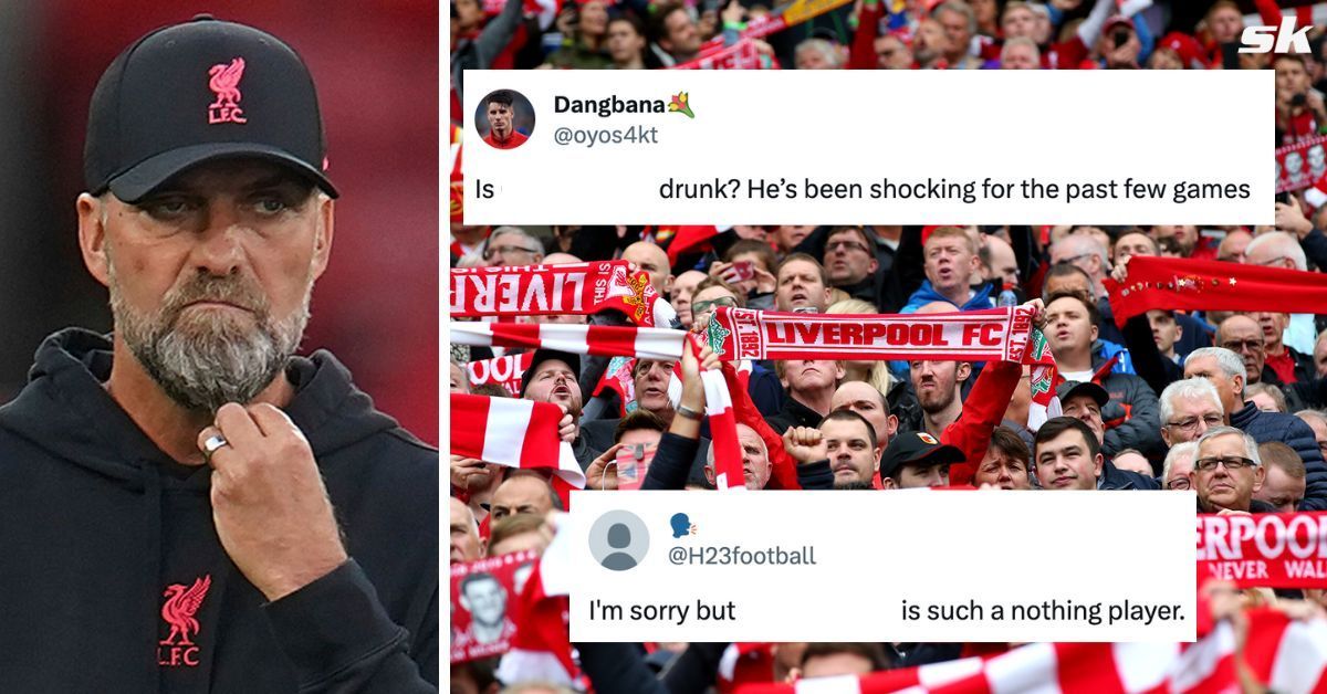 “Such a nothing player”, “Worst player on the pitch” - Liverpool fans ...