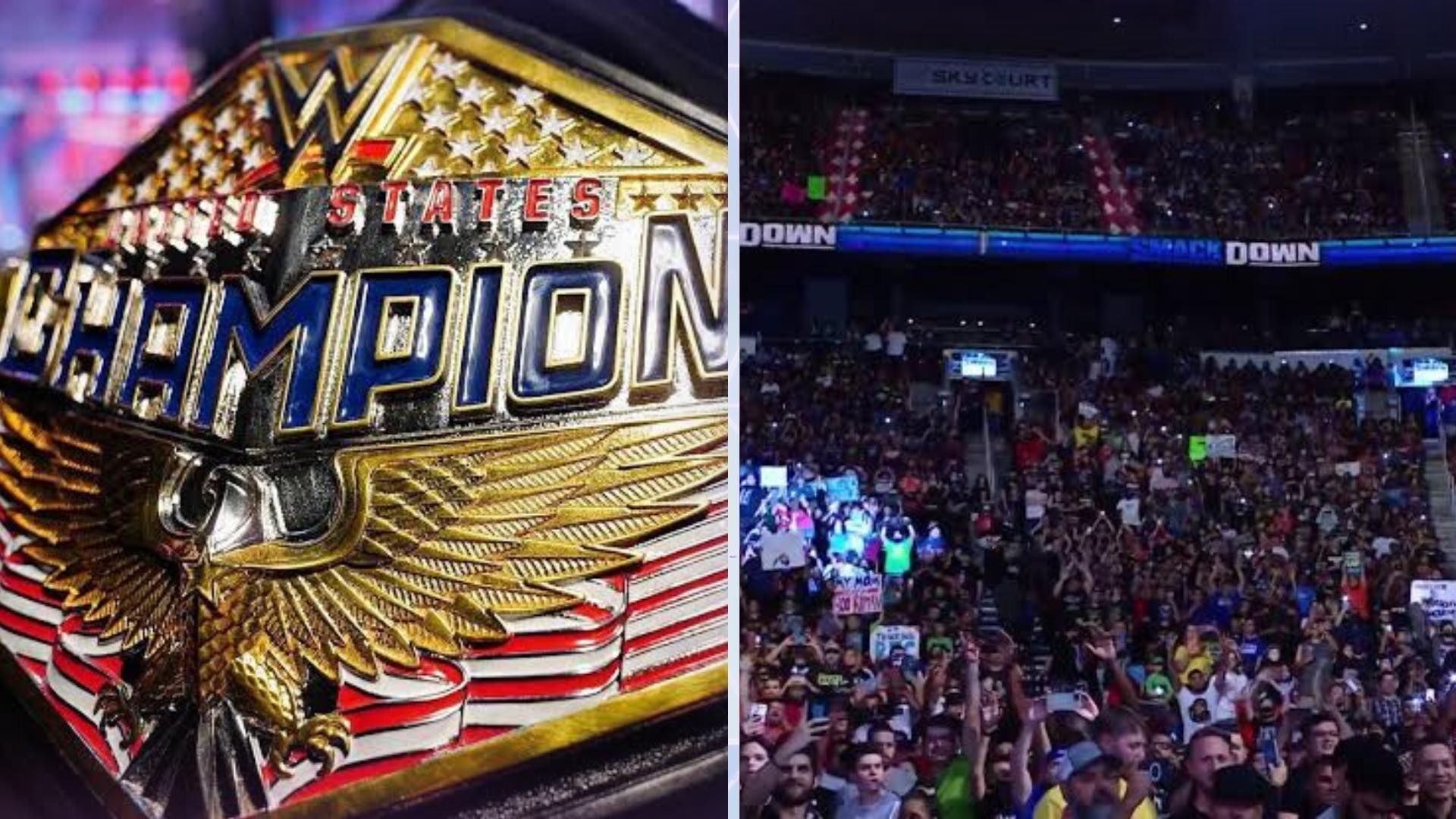 3-time United States Champion to wrestle on WWE SmackDown with a real ...