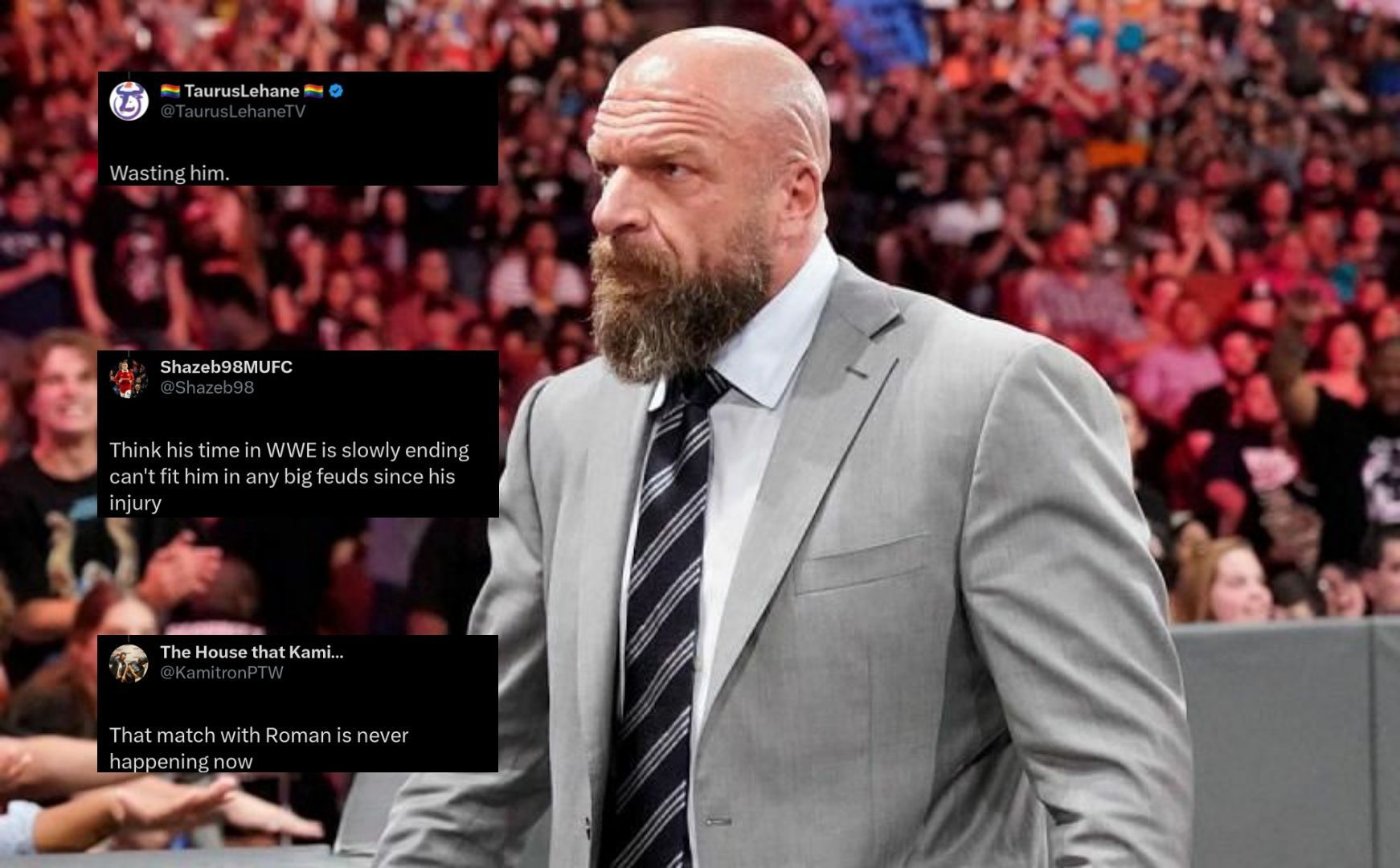 "He should leave", "Triple H buried him deep"- WWE Universe devastated ...