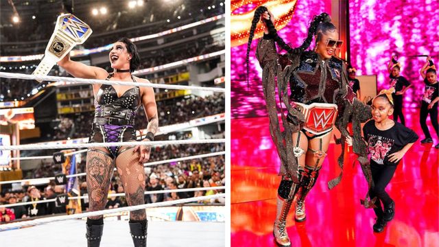 Did Bianca Belair and Rhea Ripley make history with their WWE 2K24 ...