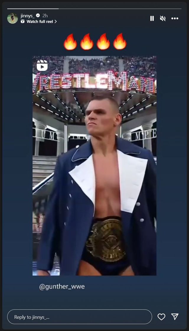 WWE Superstar GUNTHER's wife sends message just days after giving birth