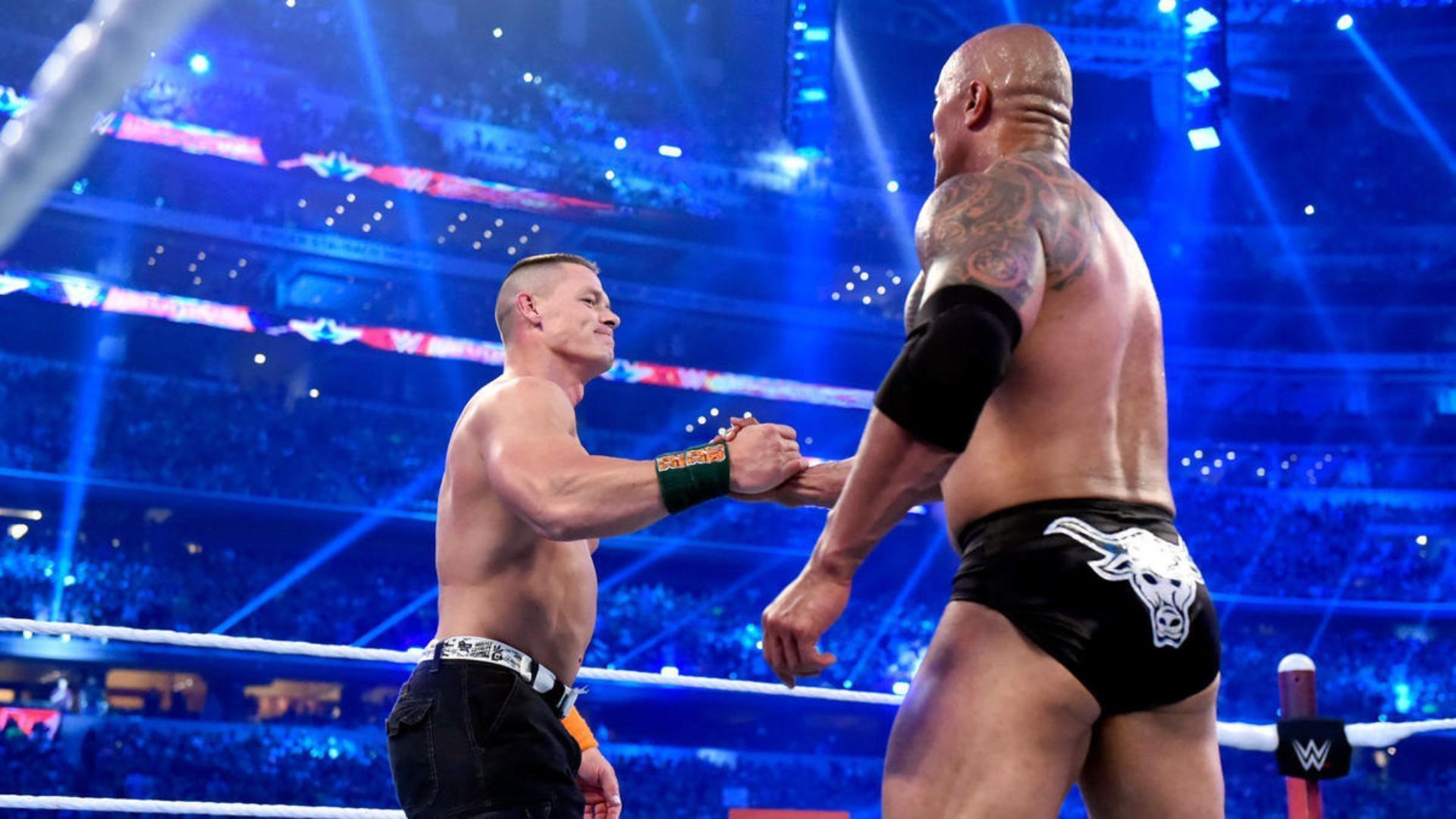 The Rock shares incredible 2023 recap; includes heartwarming WWE ...