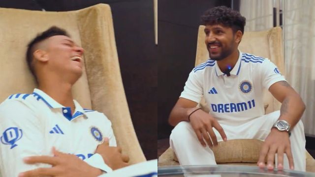 [Watch] "Isko hatao" - Dhruv Jurel and Yashasvi Jaiswal's fun banter ...