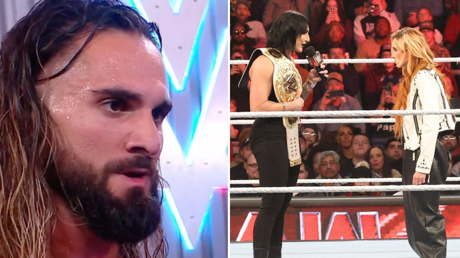 "Seth can't be happy," "That's why she'll lose to Rhea" - WWE fans ...