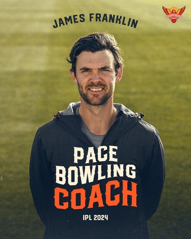 SRH Coach & Support Staff 2024 - List of all SRH Coaches
