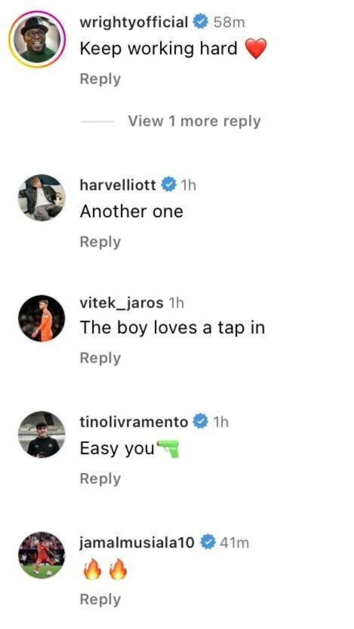 “Keep working hard” - Ian Wright and Jamal Musiala react as 21-year-old Arsenal star keeps ...