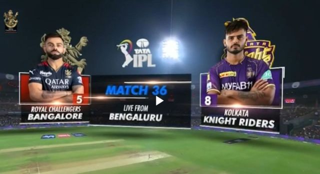 Royal Challengers Bengaluru vs Kolkata Knight Riders: Scorecard, Highlights and Results of RCB ...